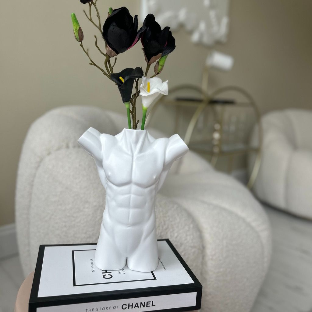 Torso Muscle Vase