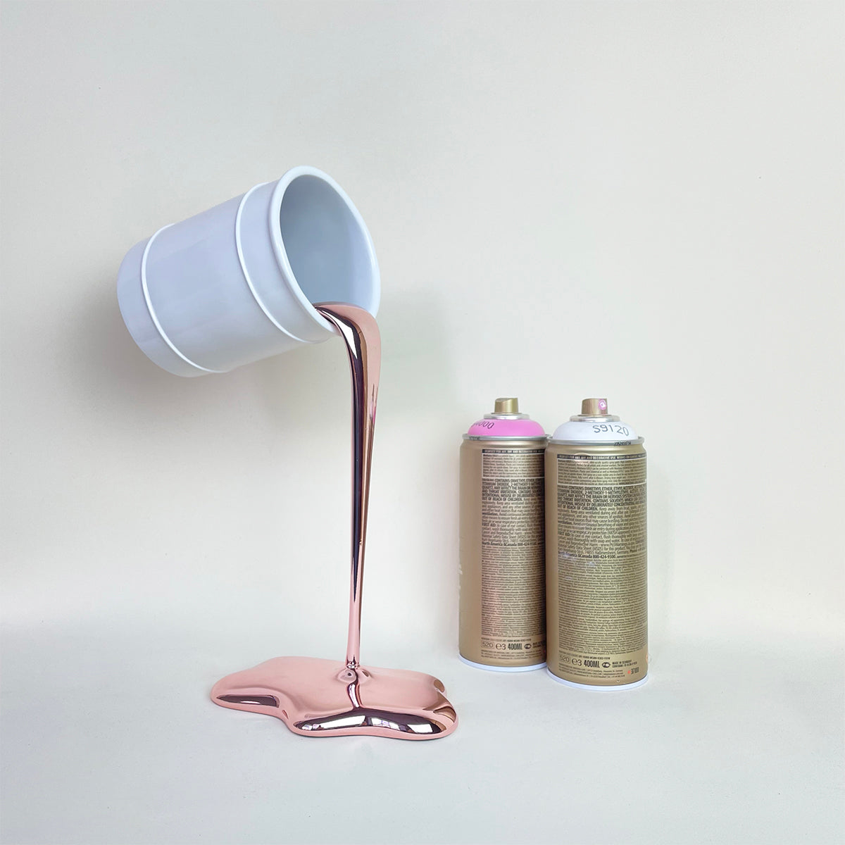 The Rose Gold Paint Pot